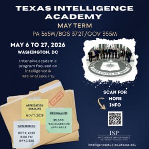 Intelligence Studies Project